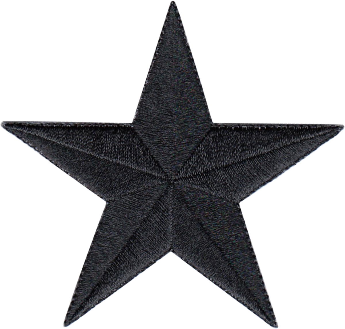Patch 3” Star Black – Tri Heart Designs